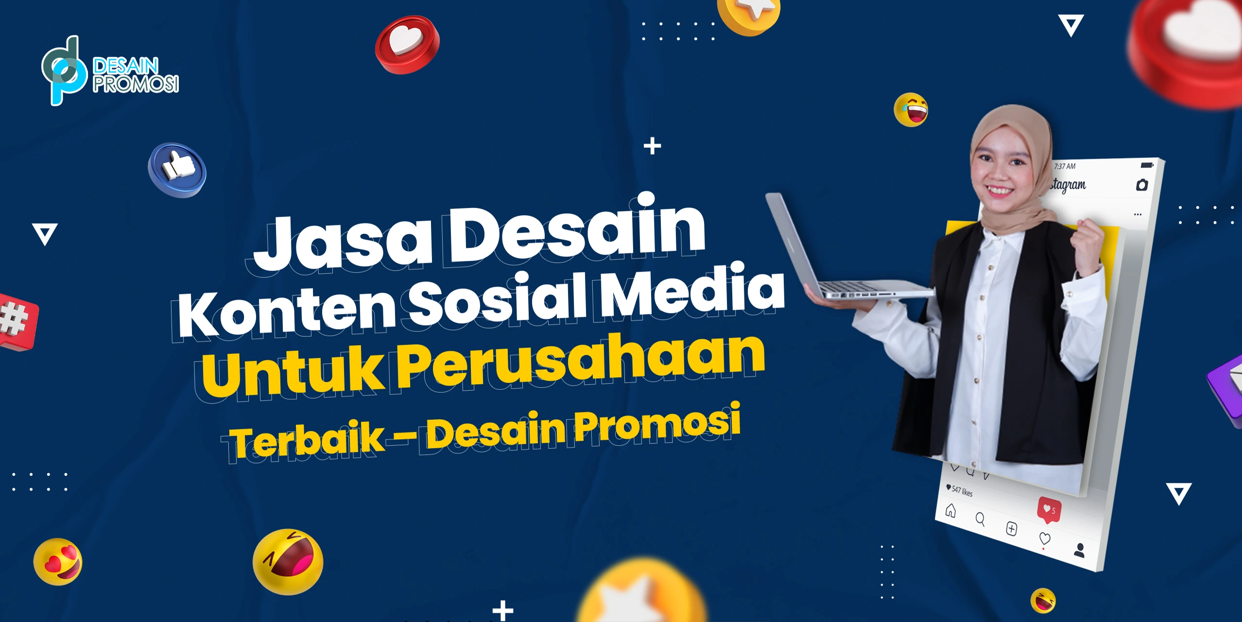 Jasa Desain Konten Sosial Media Untuk Perusahaan Terbaik – DP