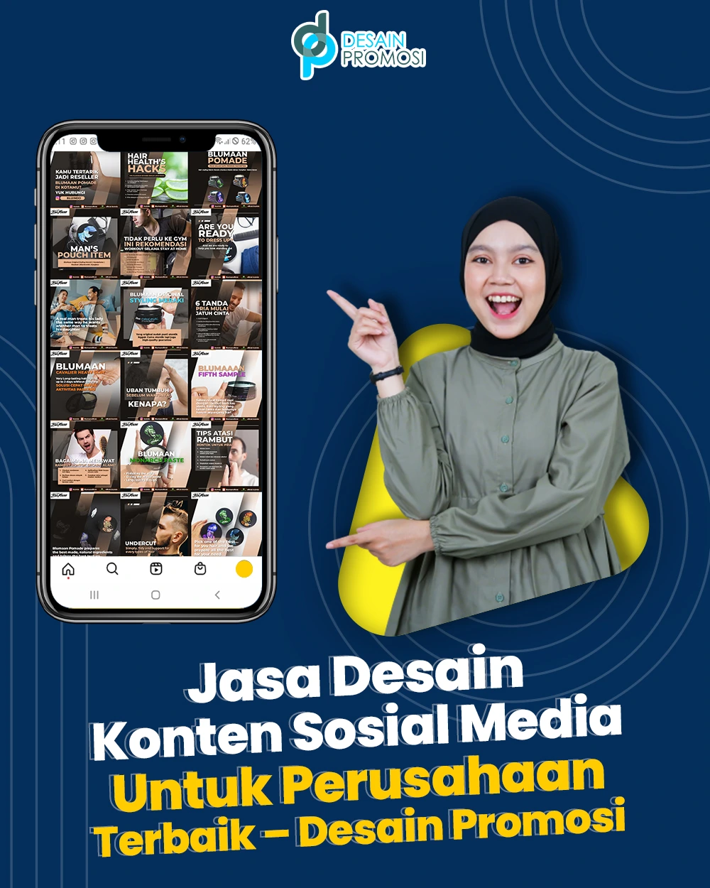 Jasa Desain Konten Sosial Media Untuk Perusahaan Terbaik – DP