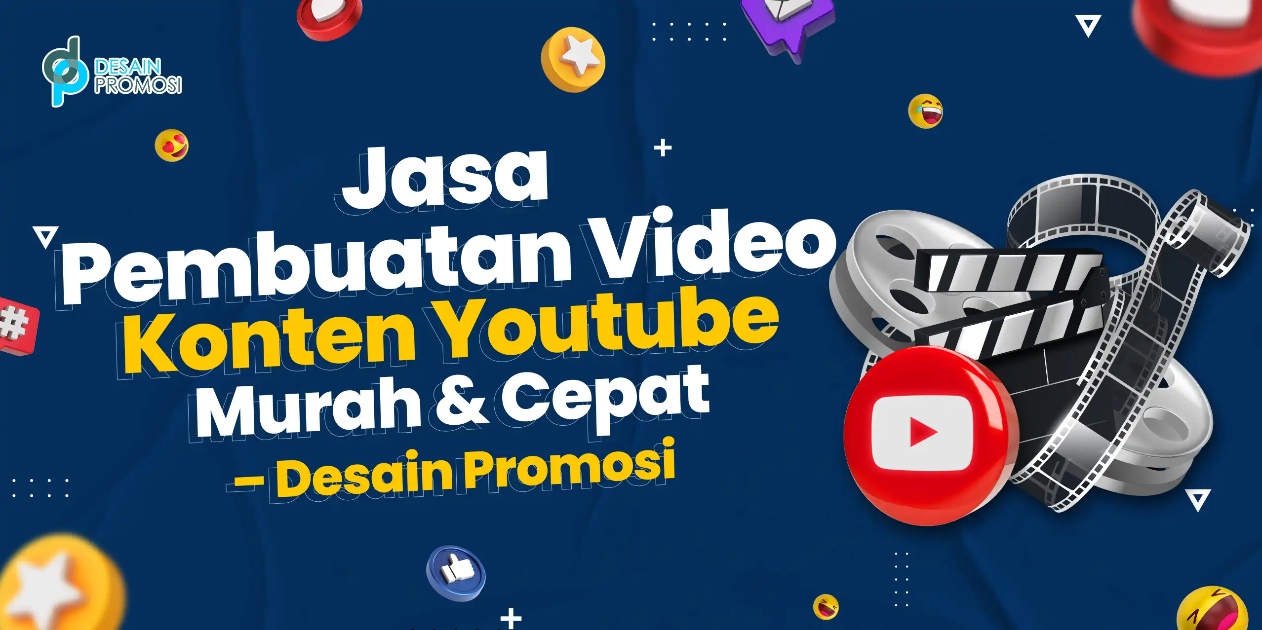 Jasa Pembuatan Video Konten Youtube Murah & Cepat – DP
