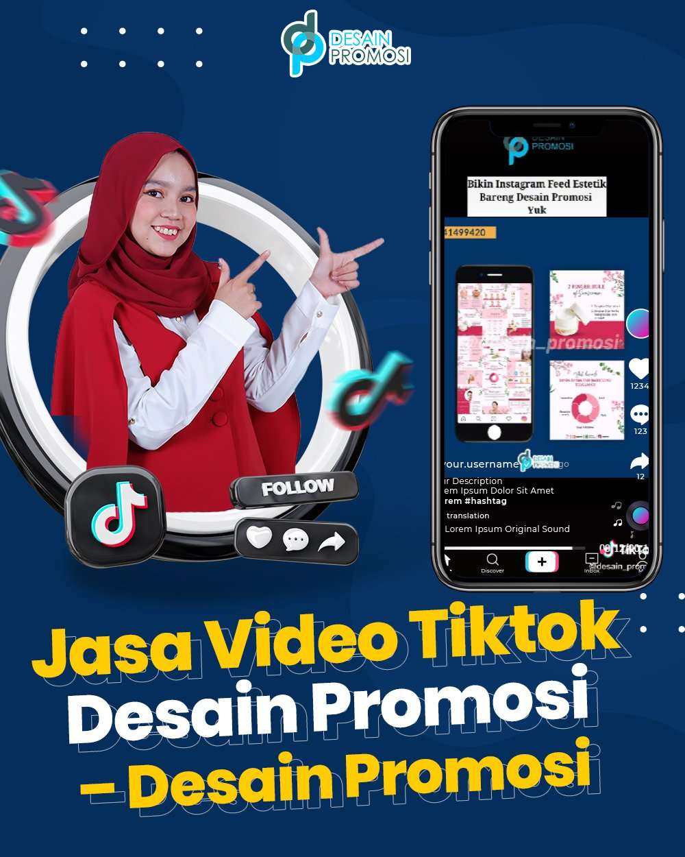 Jasa Video Tiktok Desain Promosi – Desain Promosi